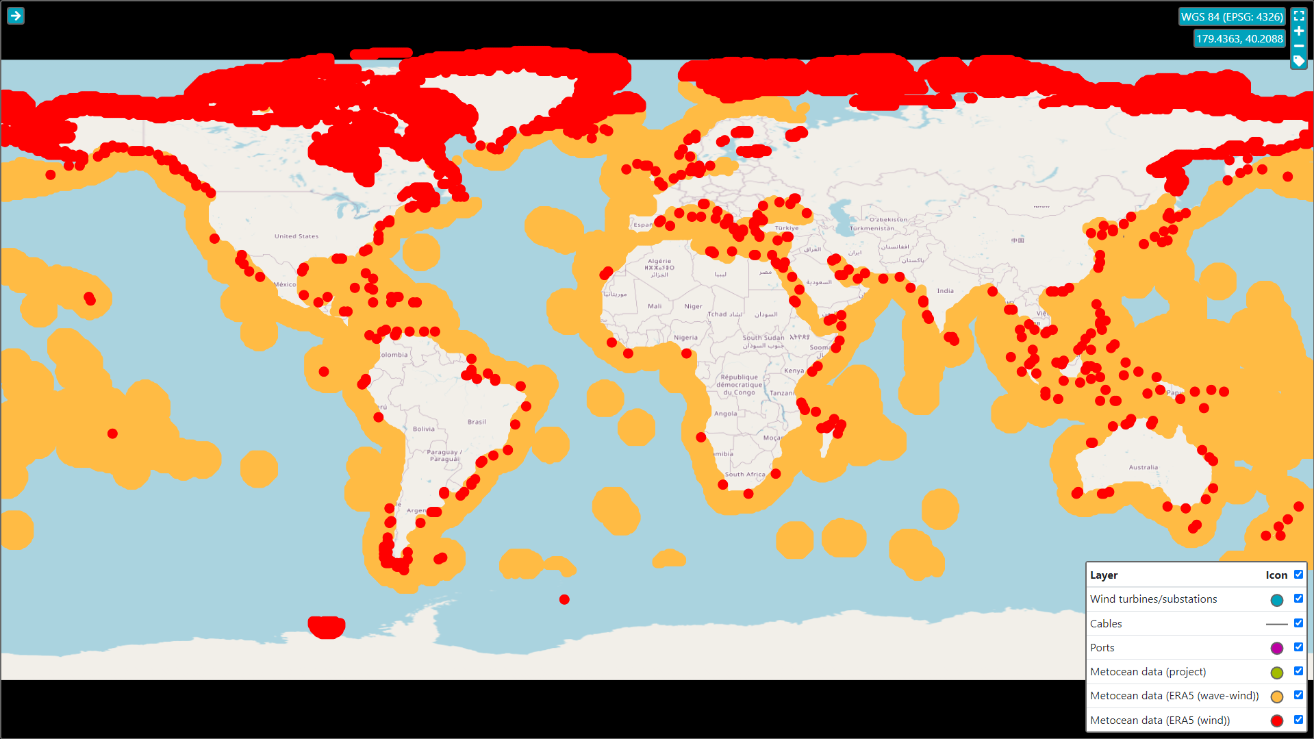 ForeCoast® Marine ERA5 metocean database | JBA Consulting